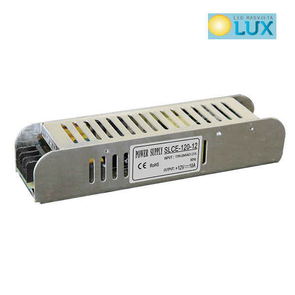 LED DRIVER LSET DC 120W 230VAC/ 12VDC IP20 - LED RASVJETA LUX