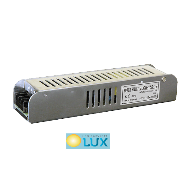 LED DRIVER LSET DC 150W 230VAC/ 12VDC IP20 - LED RASVJETA LUX
